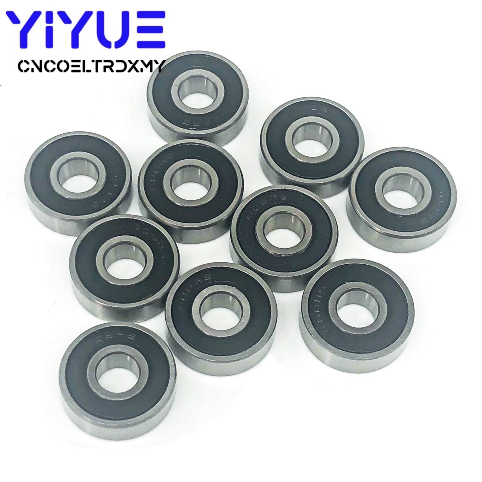 10PCS/lot 608RS Bearing 8*22*7 mm ABEC-5 Skateboard Scooter 608 2RS ...